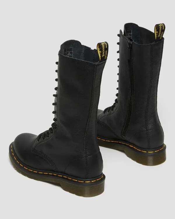 Dr. Martens 1b99 Virginia Leather Mid-calf Boots