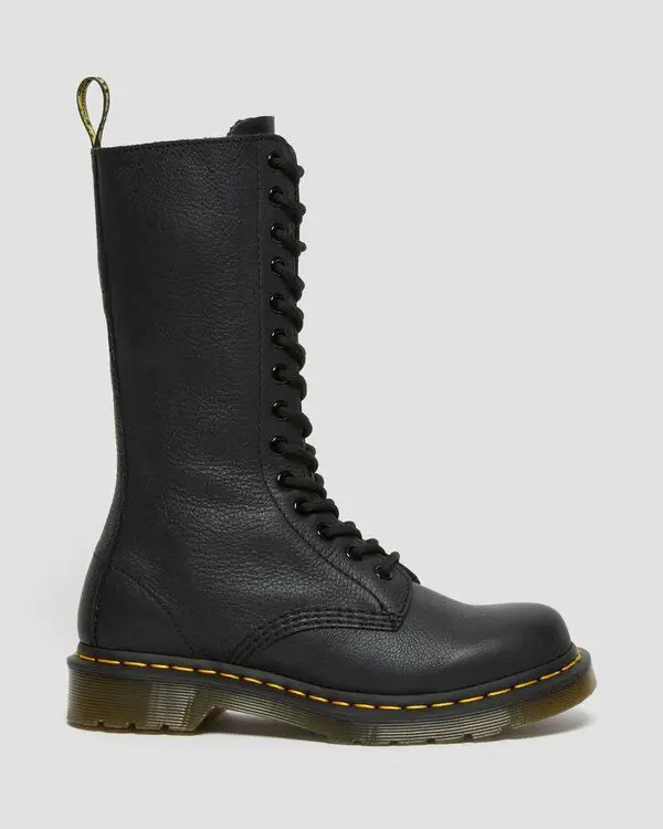 Dr. Martens 1b99 Virginia Leather Mid-calf Boots