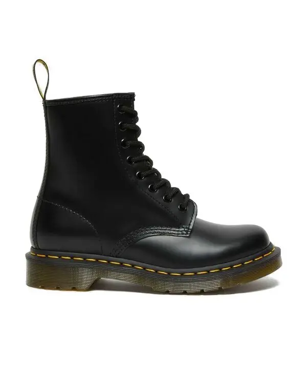 Dr. Martens 1460 Smooth Leather Lace-up Boots - Black