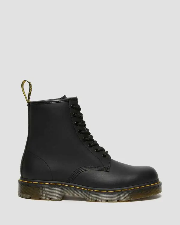 Dr. Martens 1460 Slip Resistant Leather Lace-up Boots - Black
