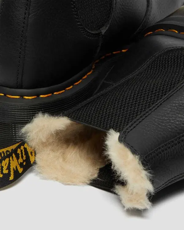 Dr. Martens 2976 Faux Fur Lined Platform Chelsea Boots