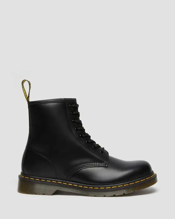 Dr. Martens 1460 Smooth Leather Lace-up Boots - Black