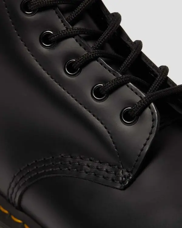 Dr. Martens 101 Smooth Leather Ankle Boots - Black