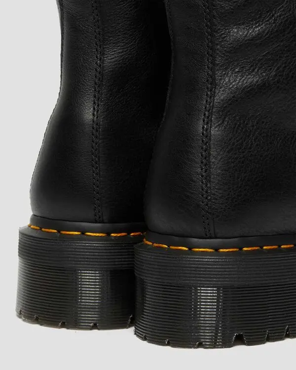 Dr. Martens Jadon Leather Platform Boots - Black