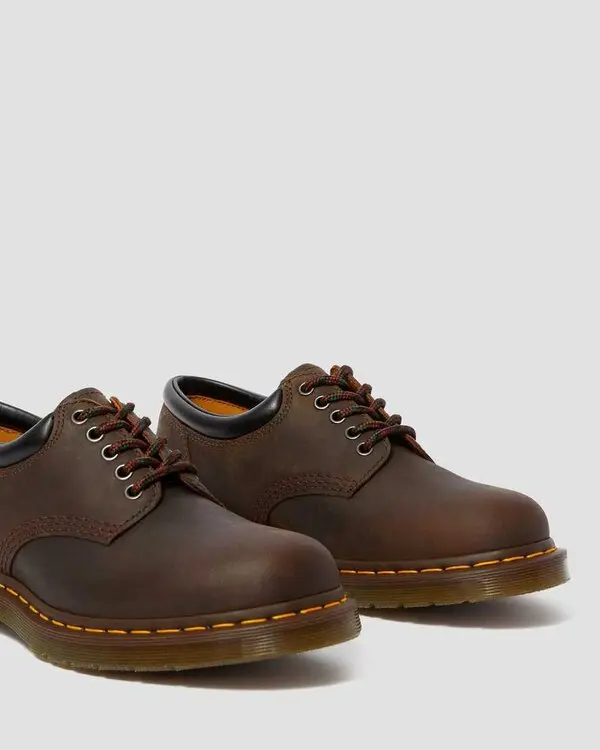 Dr. Martens 8053 Crazy Horse Leather Shoes - Brown