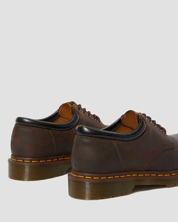 Dr. Martens 8053 Crazy Horse Leather Shoes - Brown