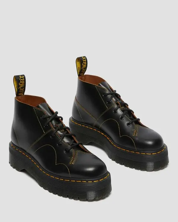Dr. Martens Church Quad Platform Monkey Boots