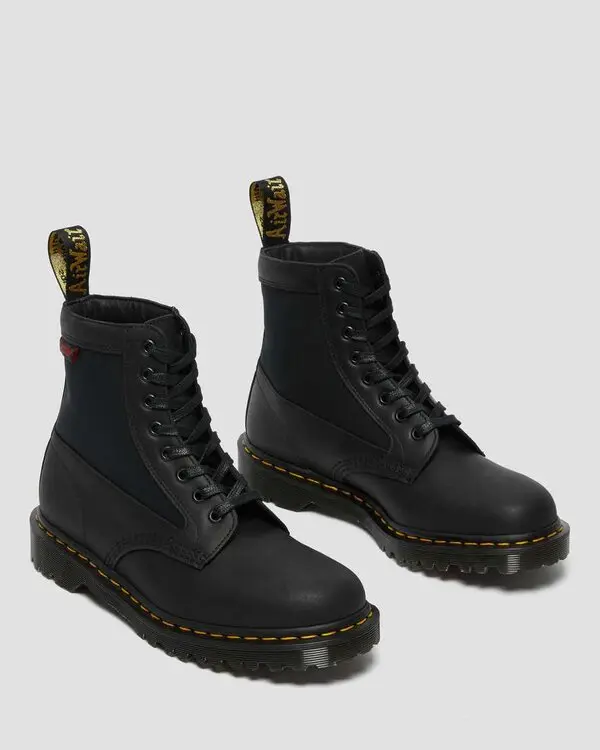 Dr. Martens 1460 Panel Leather + Ventile® Lace Up Boots