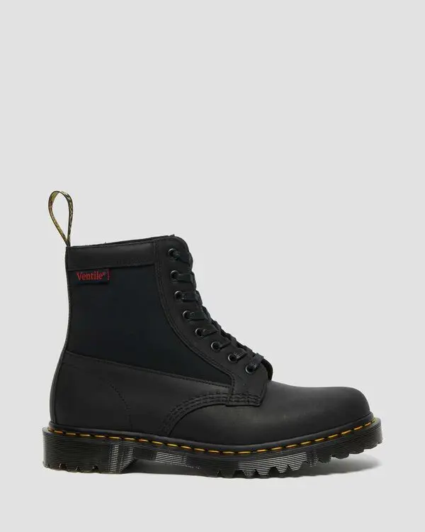 Dr. Martens 1460 Panel Leather + Ventile® Lace Up Boots
