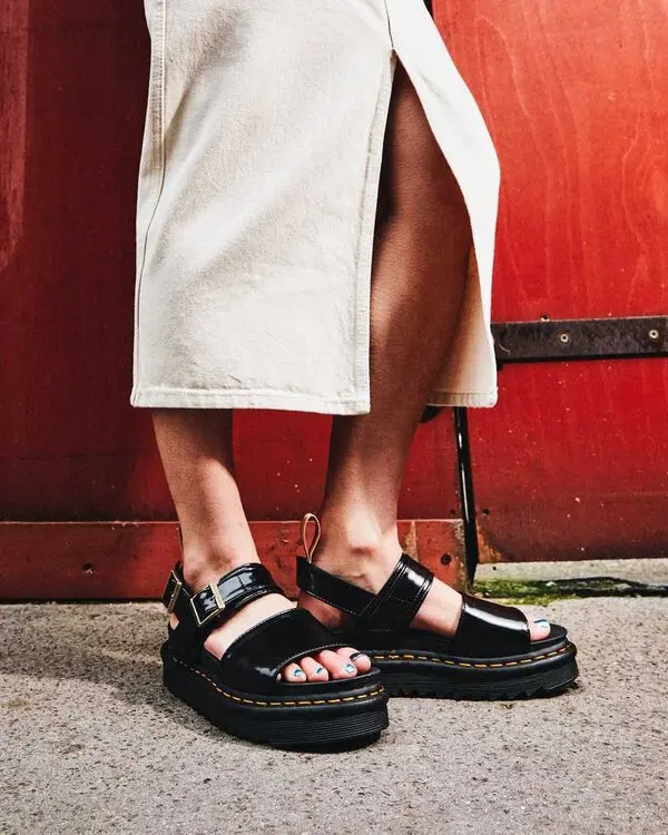 Dr. Martens Vegan Voss Strap Sandals