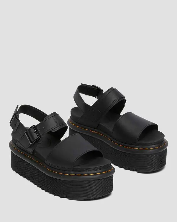 Dr. Martens Voss Leather Platform Sandals