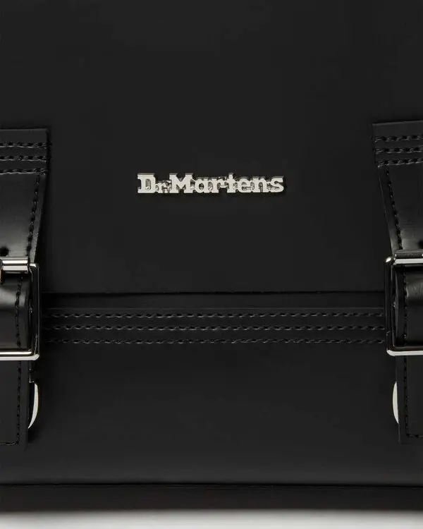 Dr. Martens Leather Box Backpack In Black - 25% Off | Editorialist