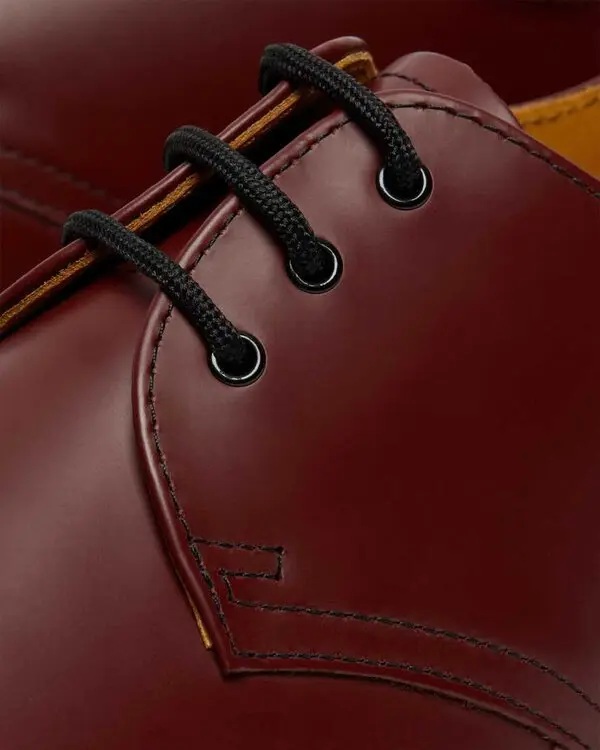 Dr. Martens 1461 Smooth Leather Oxford Shoes - Red