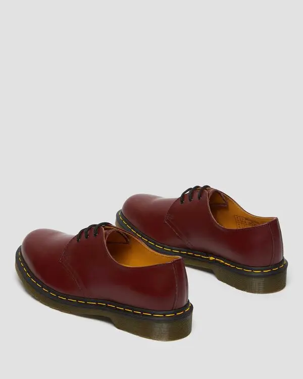 Dr. Martens 1461 Smooth Leather Oxford Shoes - Red