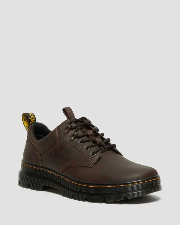 Dr. Martens Reeder Crazy Horse Leather Utility Shoes