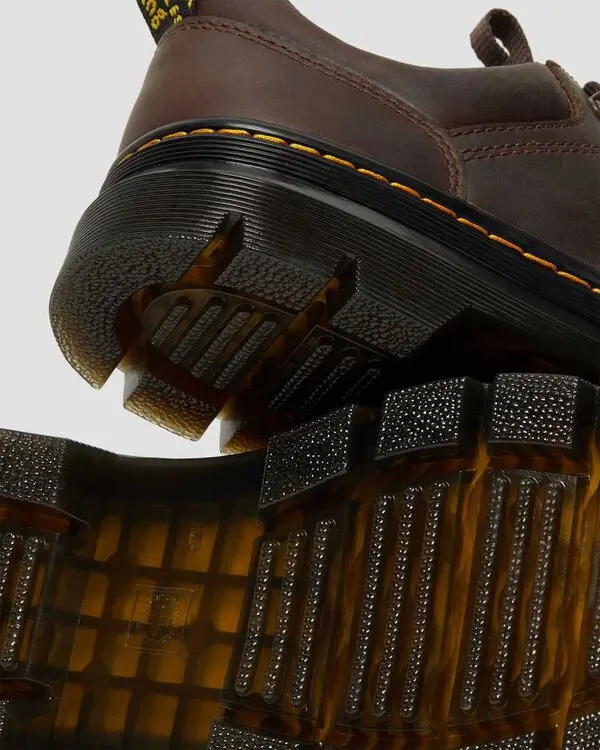 Dr. Martens Reeder Crazy Horse Leather Utility Shoes