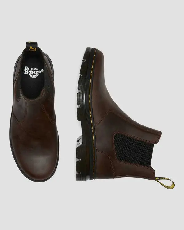 Dr. Martens Embury Crazy Horse Leather Chelsea Boots - Brown