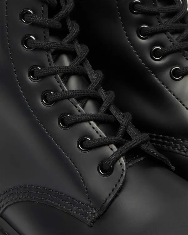 Dr. Martens 1460 Mono Smooth Leather Lace Up Boots - Black