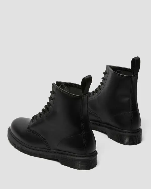 Dr. Martens 1460 Mono Smooth Leather Lace Up Boots - Black