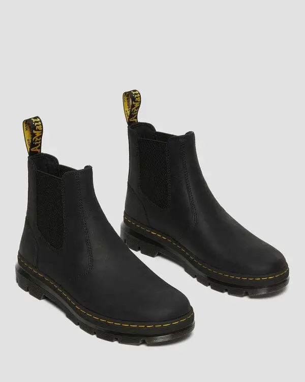 Dr. Martens Embury Leather Chelsea Boots - Black