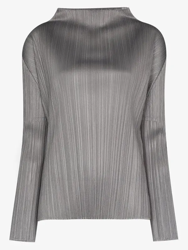 Issey Miyake Basics Plissé Top