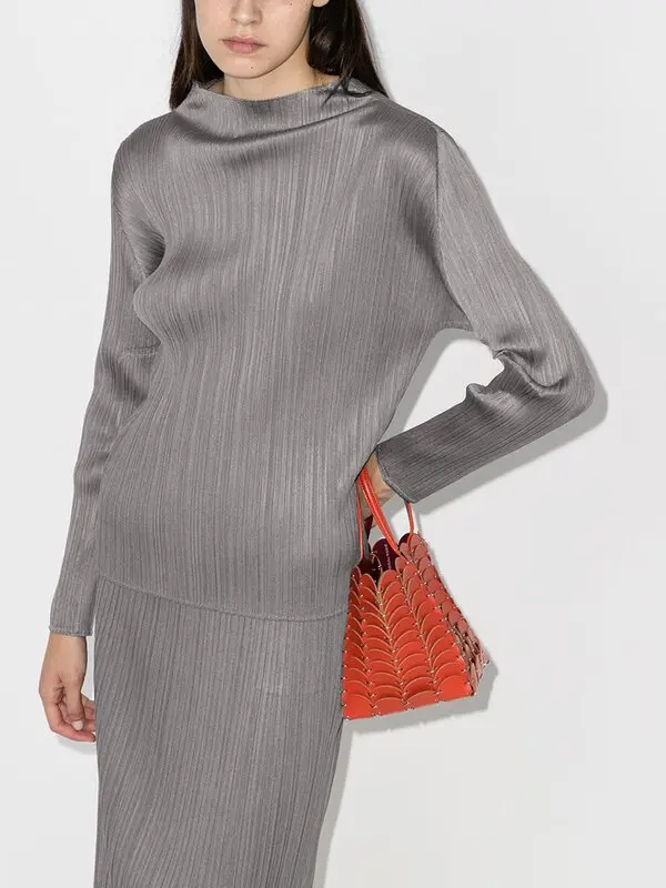Issey Miyake Basics Plissé Top