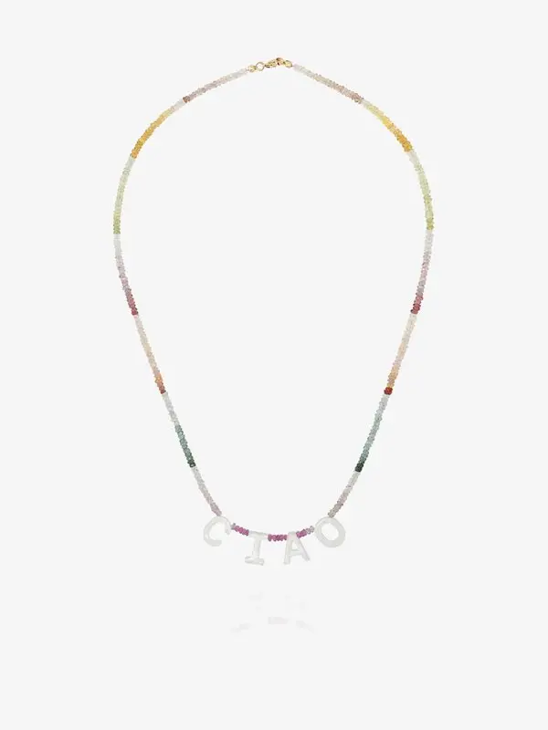 ROXANNE FIRST Ciao Sapphire Necklace - Red