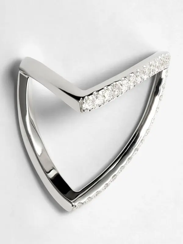 Yvonne Léon 18k Gold Viviane Diamond Ring