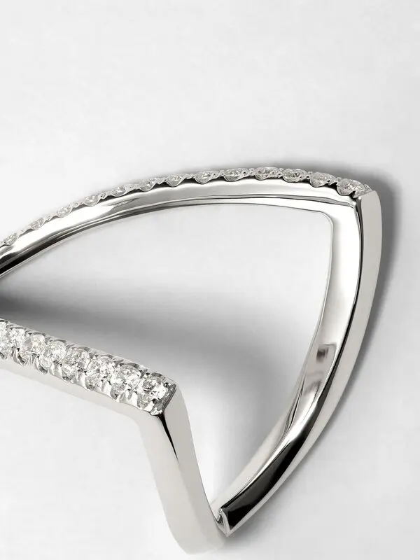 Yvonne Léon 18k Gold Viviane Diamond Ring