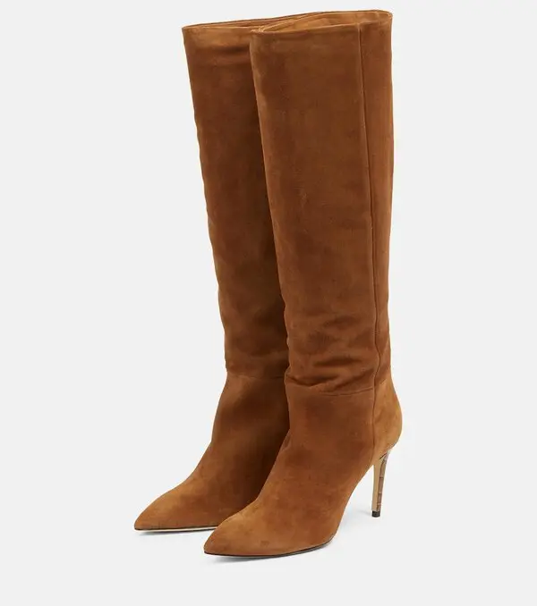 Paris Texas Suede Knee-high Boots