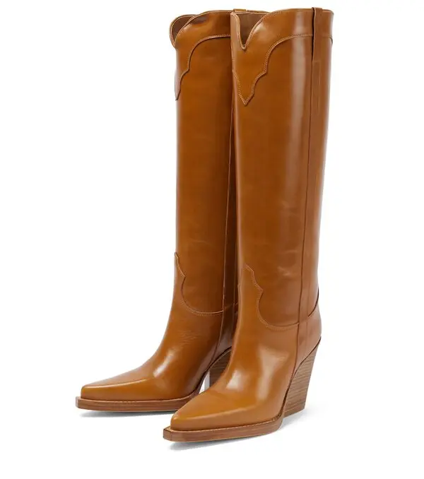 Paris Texas Leather Knee-high Boots