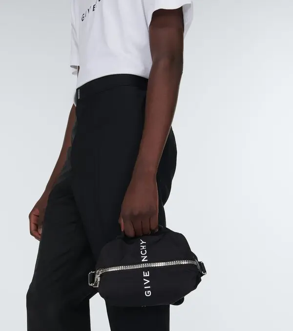 Givenchy G-Zip Bum Bag - Black | Editorialist
