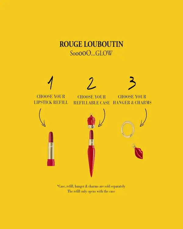 CHRISTIAN LOUBOUTIN So Glow Lipstick Refill - Burning Tangerine