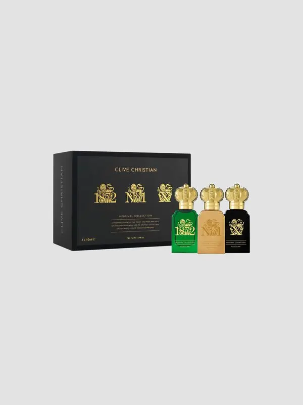 Clive Christian Original Masculine 3-piece Travel Eau De Parfum Set