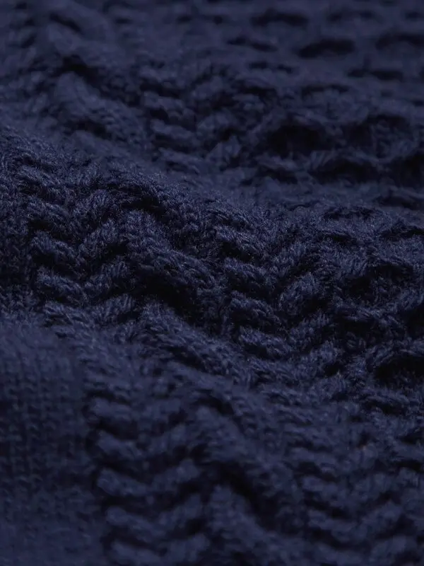 Gucci Cable- And Pointelle-knit Wool Sweater