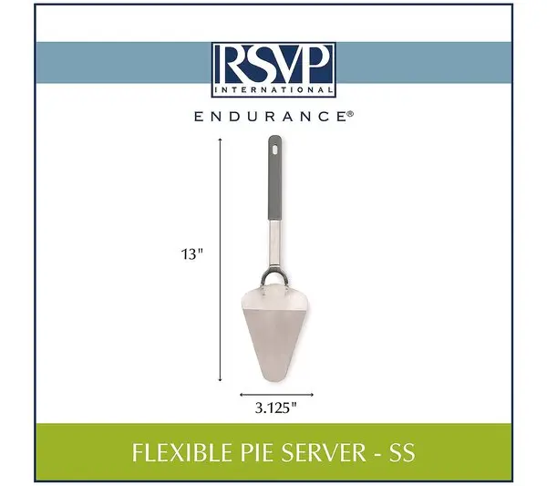 RSVP Stainless Steel Flexible Pie Server