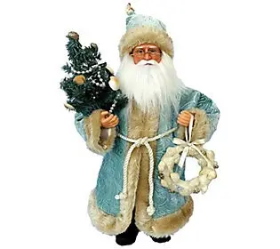 SANTA'S WORKSHOP 15' Seaside Santa By - One-color