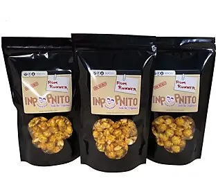INPOPNITO 3-pack Popcorn In Disguise Rum Runner - One-color