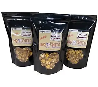 INPOPNITO 3 Pack Popcorn In Disguise Caramel Es Presso - One-color
