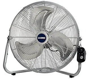 LASKO 20' High Velocity Floor Fan With Quickmou Nt - One-color