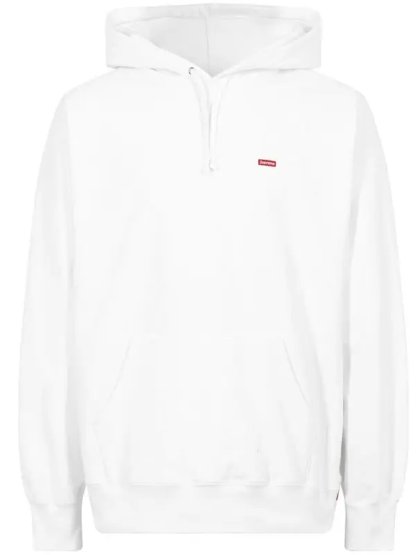 Supreme Small Box Logo Hoodie - White