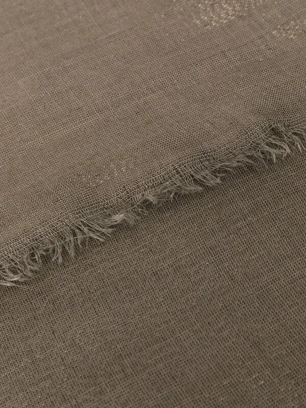 Fabiana Filippi Frayed-edge Scarf - Neutrals