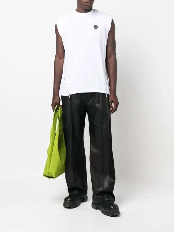Philipp Plein Hexagon Quilted Vest