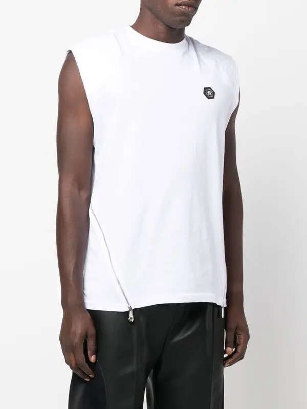Philipp Plein Hexagon Quilted Vest