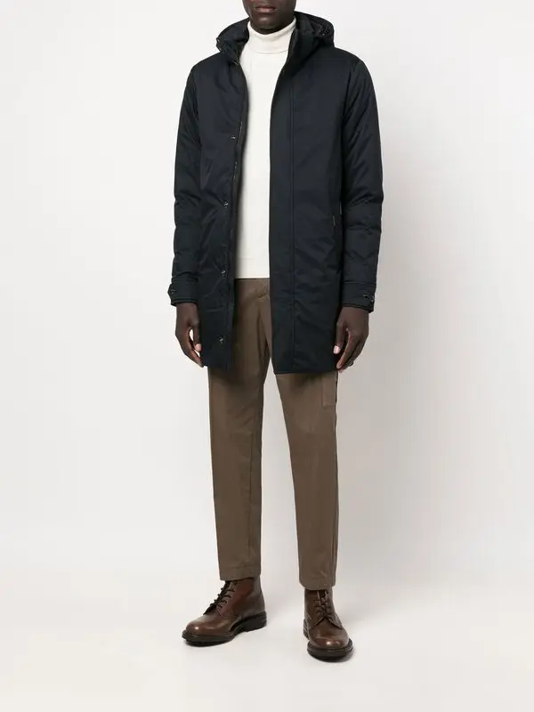 MOORER Hooded Parka Coat