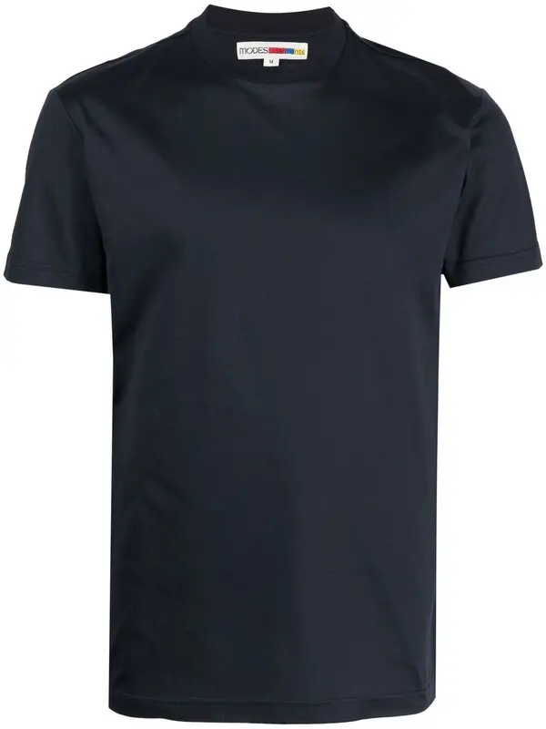 MODES Short-sleeved Cotton T-shirt - Blue