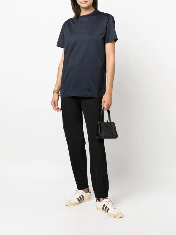 MODES Short-sleeved Cotton T-shirt - Blue