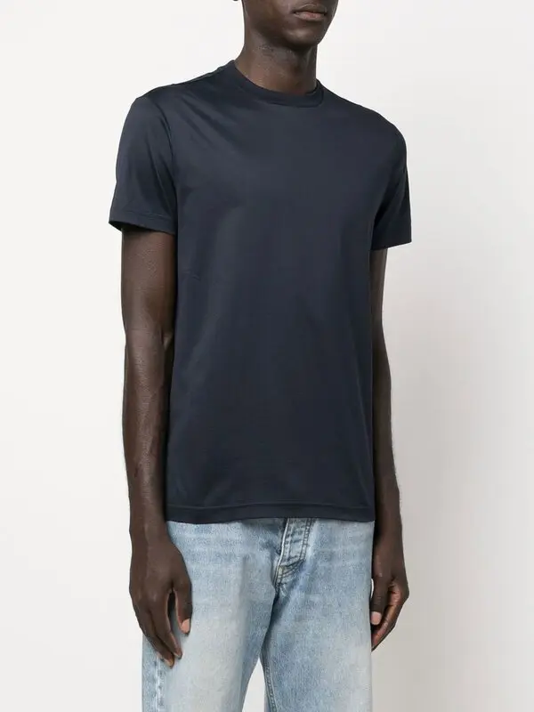 MODES Short-sleeved Cotton T-shirt - Blue