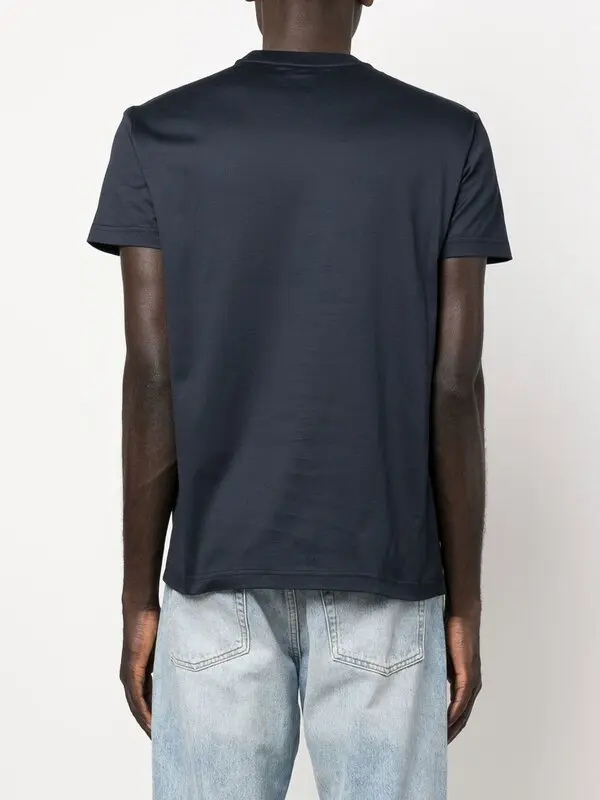 MODES Short-sleeved Cotton T-shirt - Blue