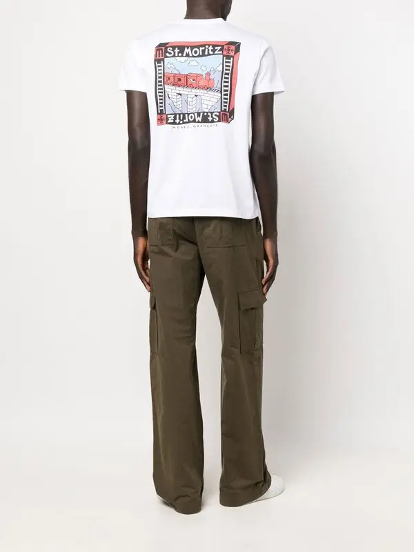 MODES Graphic-print Cotton T-shirt